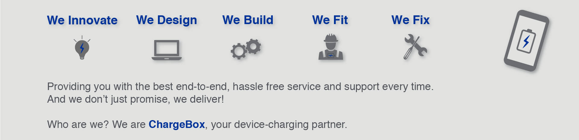 ChargeBox - Mobile Phone Charging Stations & Solutions
